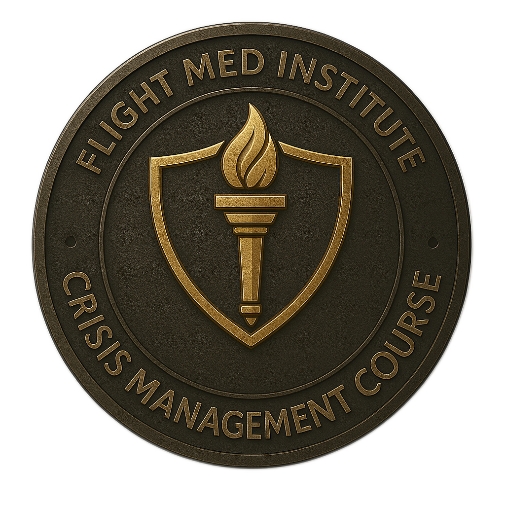 7. Crisis Management – Flight Med Institute